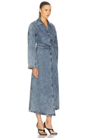 Alaïa Spiral Trench Coat