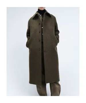 SUNFLOWER Single-breasted Long Coat