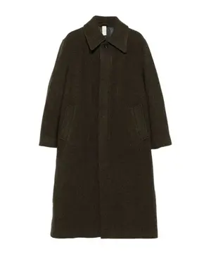 SUNFLOWER Single-breasted Long Coat - No