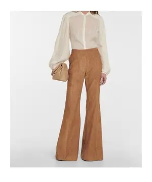 Gabriela Hearst High-waisted Flared Trousers