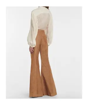 Gabriela Hearst High-waisted Flared Trousers