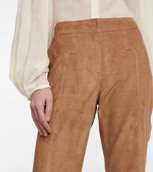 Gabriela Hearst High-waisted Flared Trousers