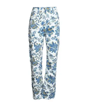 Etro Floral-printed Straight-leg Jeans - No