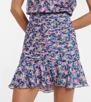 Veronica Beard Flower Mini Dress