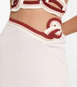 Christopher Esber Low-waisted Cutout Skirt