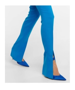 Attico Freja High-waisted Tech Crepe Leggings