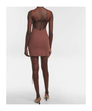 NENSI DOJAKA Cutout Ruched Minidress