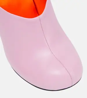 Marni Fussbett Leather Mules
