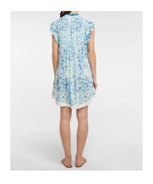 Poupette St Barth Sasha Printed Minidress