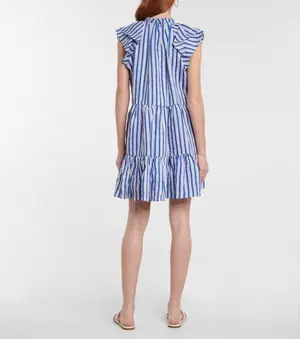 Veronica Beard Striped Printed Dress