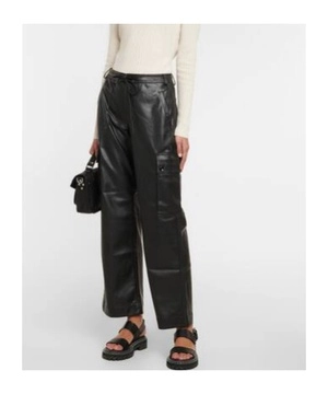 Proenza Schouler White Label High-rise Faux Leather Cargo Pants