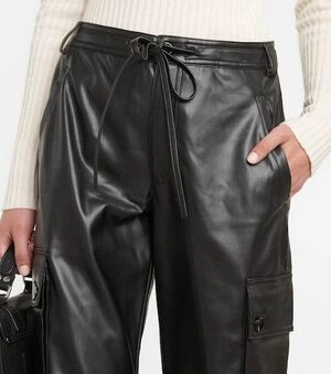 Proenza Schouler White Label High-rise Faux Leather Cargo Pants