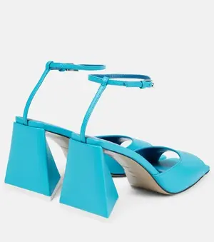 Attico Piper 85 Leather Sandals