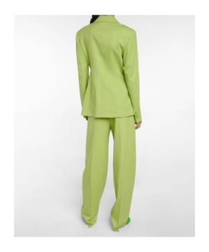 Attico Wool Gabardine Blazer