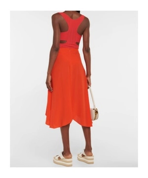 Stella McCartney Silk Midi Skirt