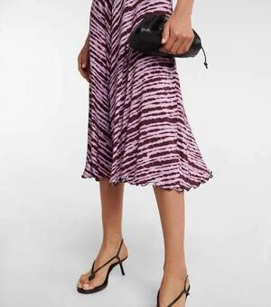 Proenza Schouler Printed Jersey Midi Dress