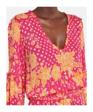 Poupette St Barth Ilona Printed Minidress