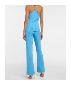 Galvan Rhea Ribbed-knit Tank Top