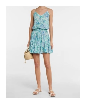 Poupette St Barth Laurie Printed Minidress