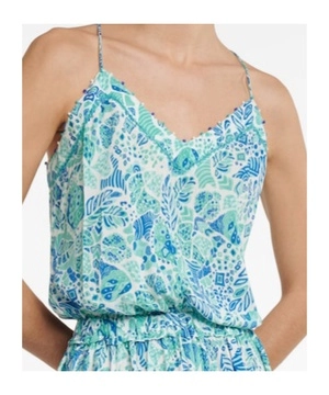 Poupette St Barth Laurie Printed Minidress