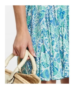 Poupette St Barth Laurie Printed Minidress