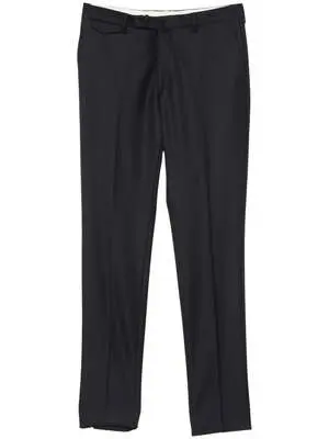 Tagliatore Virgin Wool Trousers With Soft Lining