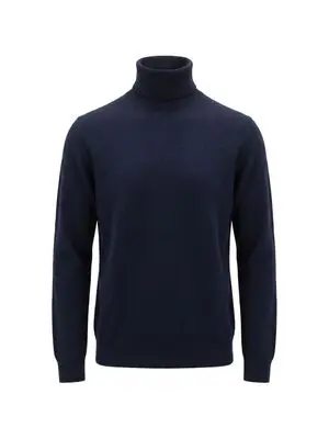 DRUMOHR Cashmere & Wool Crewneck Sweater - Navy