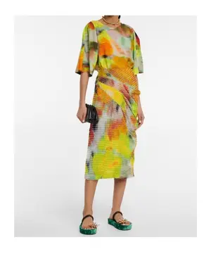 Dries Van Noten Printed Skirt