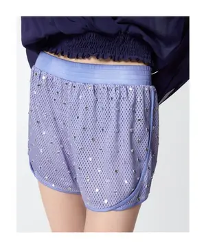 Pinko Sequin-embellished Shorts
