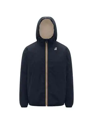 K-WAY Lightweight 100% Nylon Coat - Navy