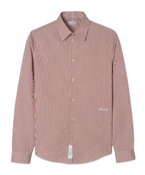 Burberry Slim Fit Striped Cotton Shirt