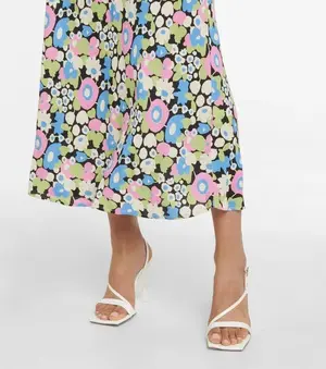Rixo Flower Printed Dress