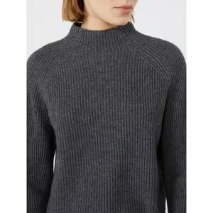 Max Mara Mstnettare Ribbed Jumper - Dark Gray