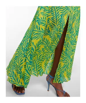 Diane Von Furstenberg Erica Printed Maxi Dress