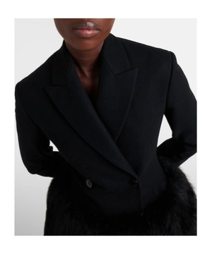 Alaïa Double-breasted Wool Blazer