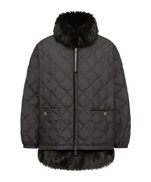 Moncler Chaleureux 3-in-1 Short Down Jacket - Black