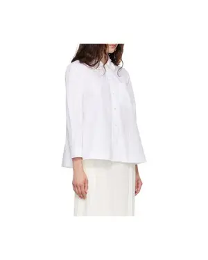 Simone Rocha Long Sleeved Embellished-collar Shirt