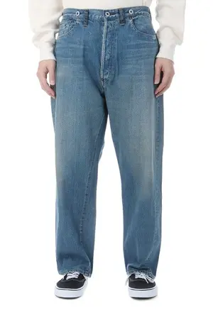 A.PRESSE No.22 Washed Wide Denim Pants