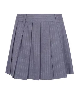 DUNST Pleated Skirt - Grey