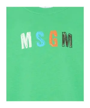 MSGM Crewneck Graphic Sweatshirt