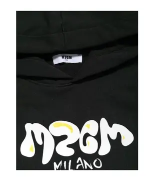 MSGM Hooded Logo Sweatshirt
