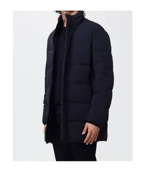 Emporio Armani Long-sleeve Stand-collar Down Jacket