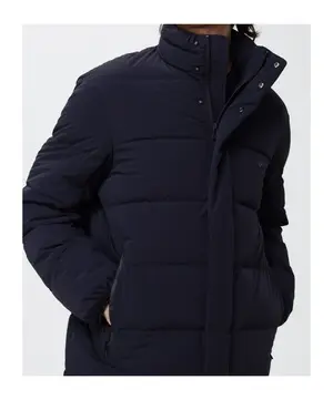 Emporio Armani Long-sleeve Stand-collar Down Jacket