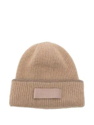 Jacquemus Le Bonnet Wool Beanie - Beige