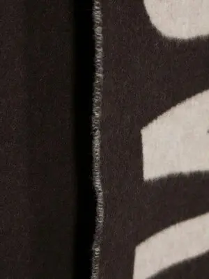 Jacquemus Logo Wool Scarf