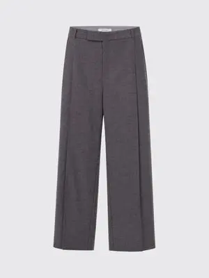 Patrizia Pepe Mid-rise Straight-leg Trousers In Viscose Blend With Belt Loops