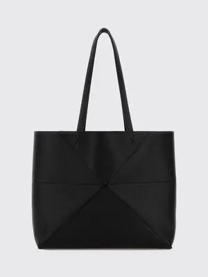 Loewe Puzzle Fold Medium Calfskin Leather Tote Bag With Double Handle