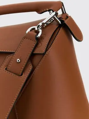 Loewe Puzzle Grained Calfskin Crossbody Bag With Embossed Monogram
