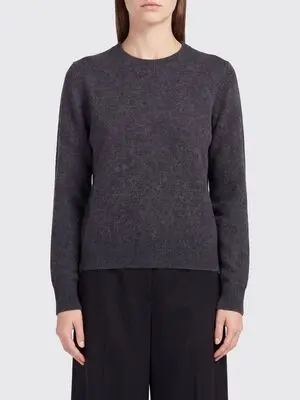 Max Mara Pure Yak Wool Crew-neck Jumper With Long Sleeves