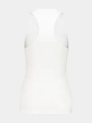 Stella McCartney Slim Fit Cotton Tank Top With Slogan Print